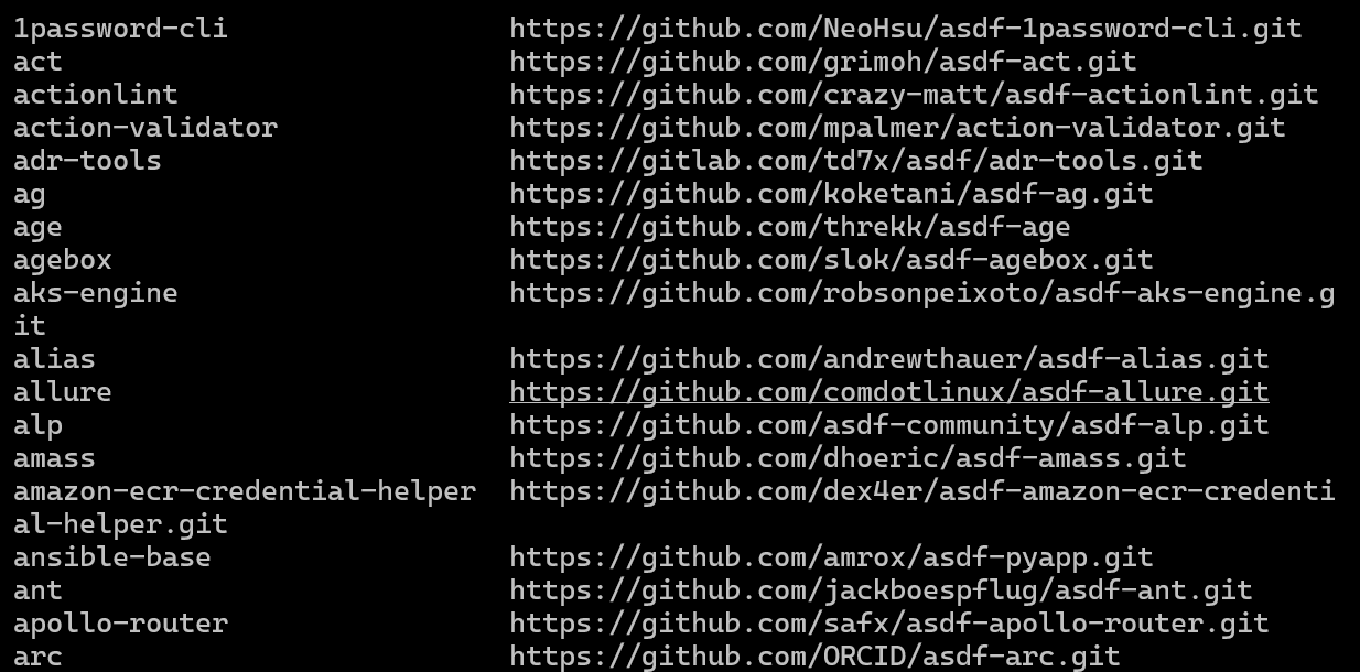 Gerencie todas (ou quase) ferramentas de desenvolvimento com asdf ...